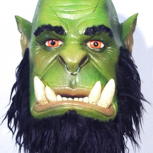Ogre Latex Mask, World of War for Beast Fantasy Cosplay - Etsy