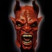 Devil Horror Latex Mask, Red Demon Mask, Mephisto, Diablo Costume ...