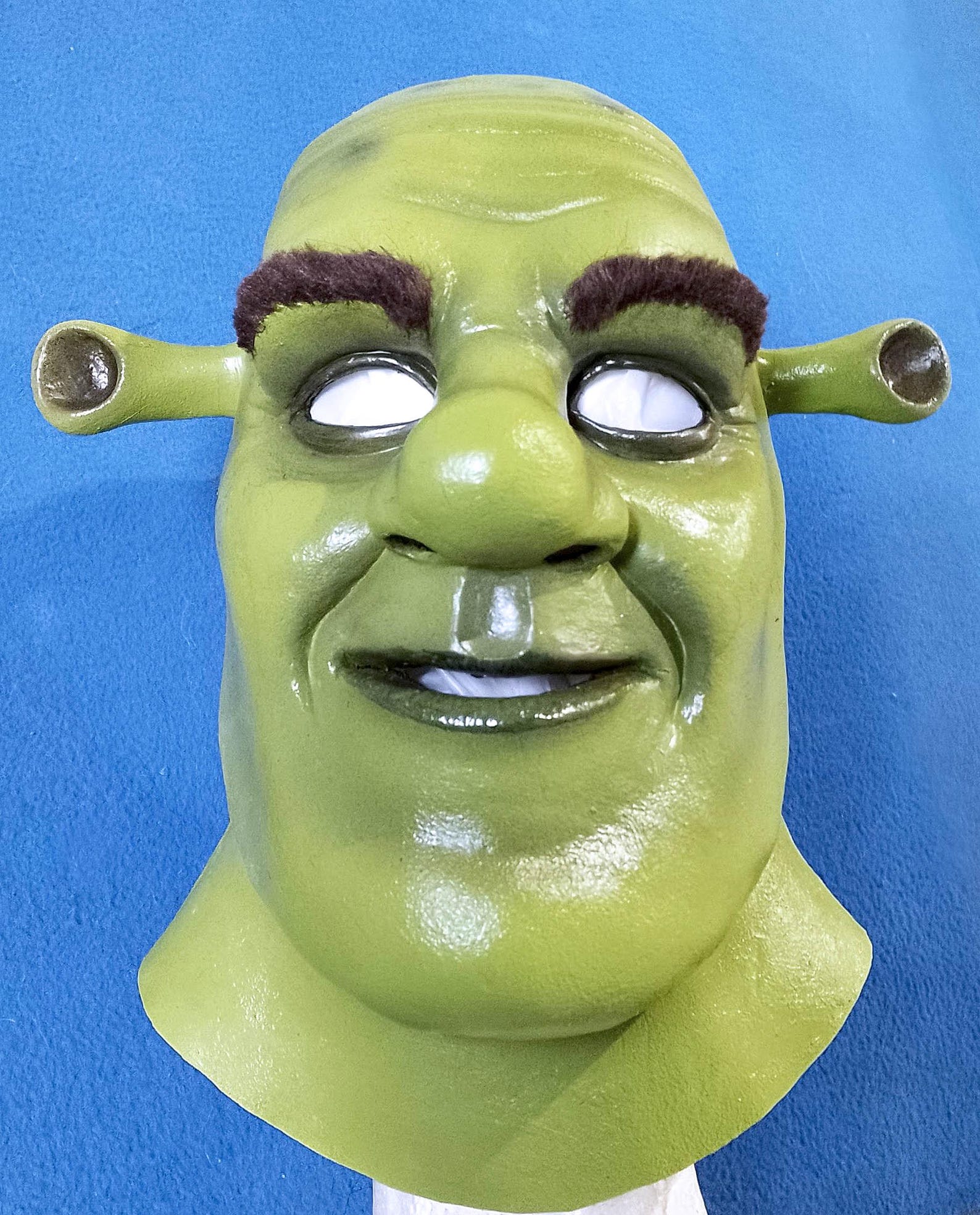 Shrek Latex Mask, Green Ogre Mask, Fairy Tale Cosplay, Far Far Away ...