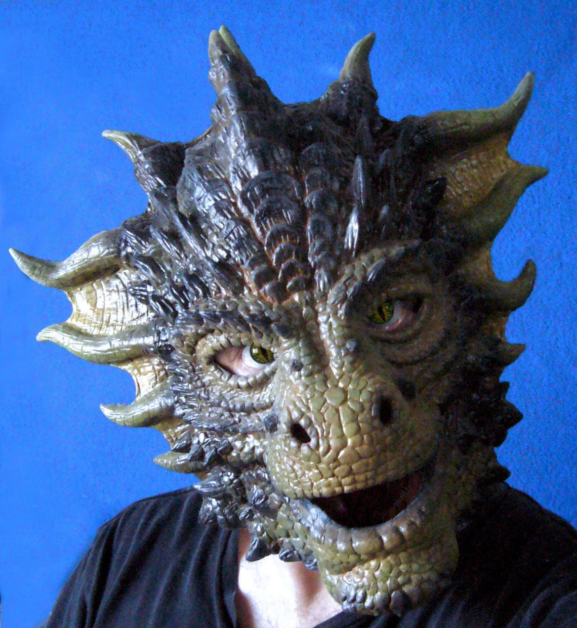 Dragon Half Latex Mask Inspired by Game of Thrones Medieval | Etsy