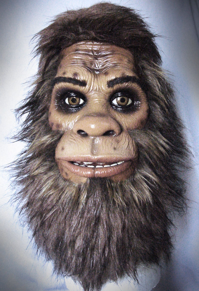 Bigfoot Mask Sasquatch Latex Mask Yeti Custome Forest | Etsy