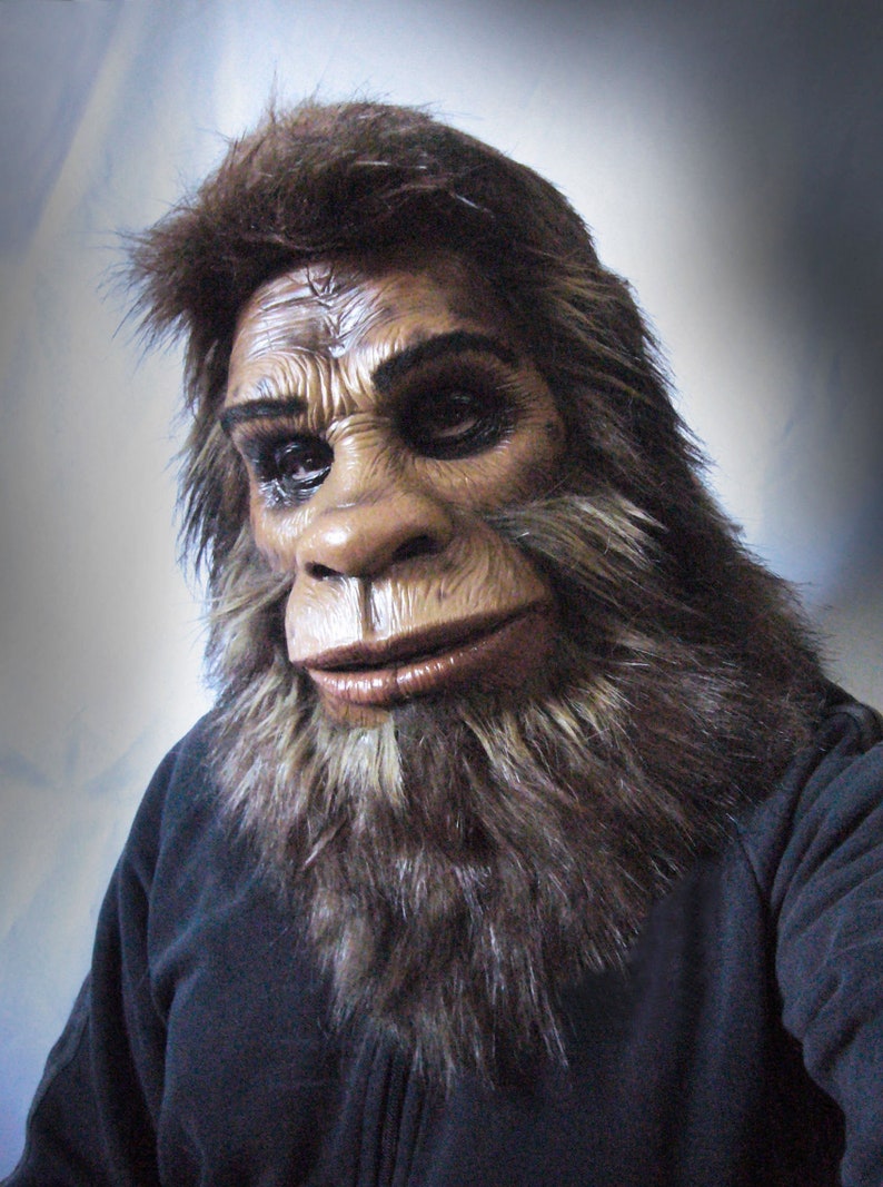 Bigfoot Mask Sasquatch Latex Mask Yeti Custome Forest | Etsy