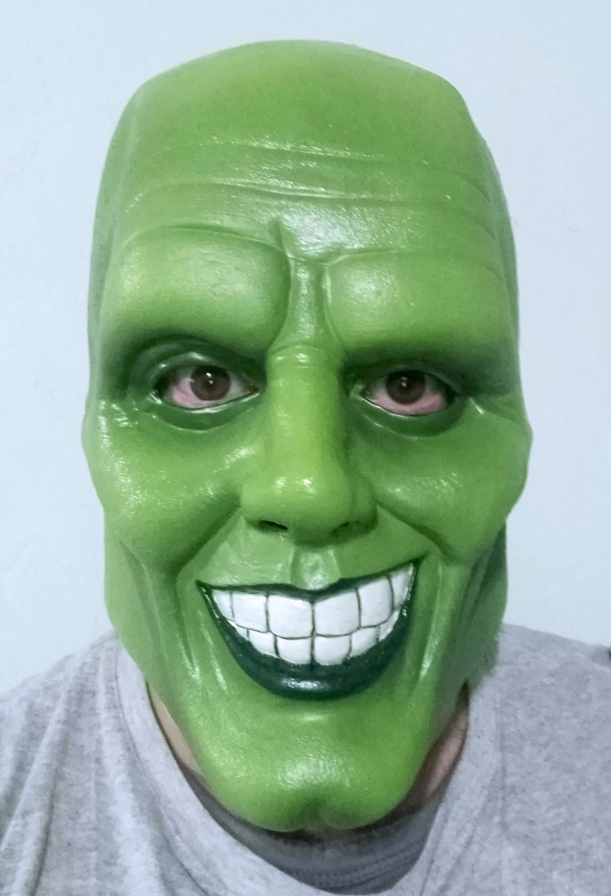 The Mask Latex Mask, La Mascara, Jim Carrey Movie, Funny Costume ...