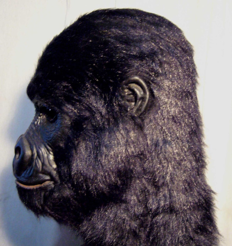 Gorilla Latex Mask Planet of the Apes Primate Mask for - Etsy