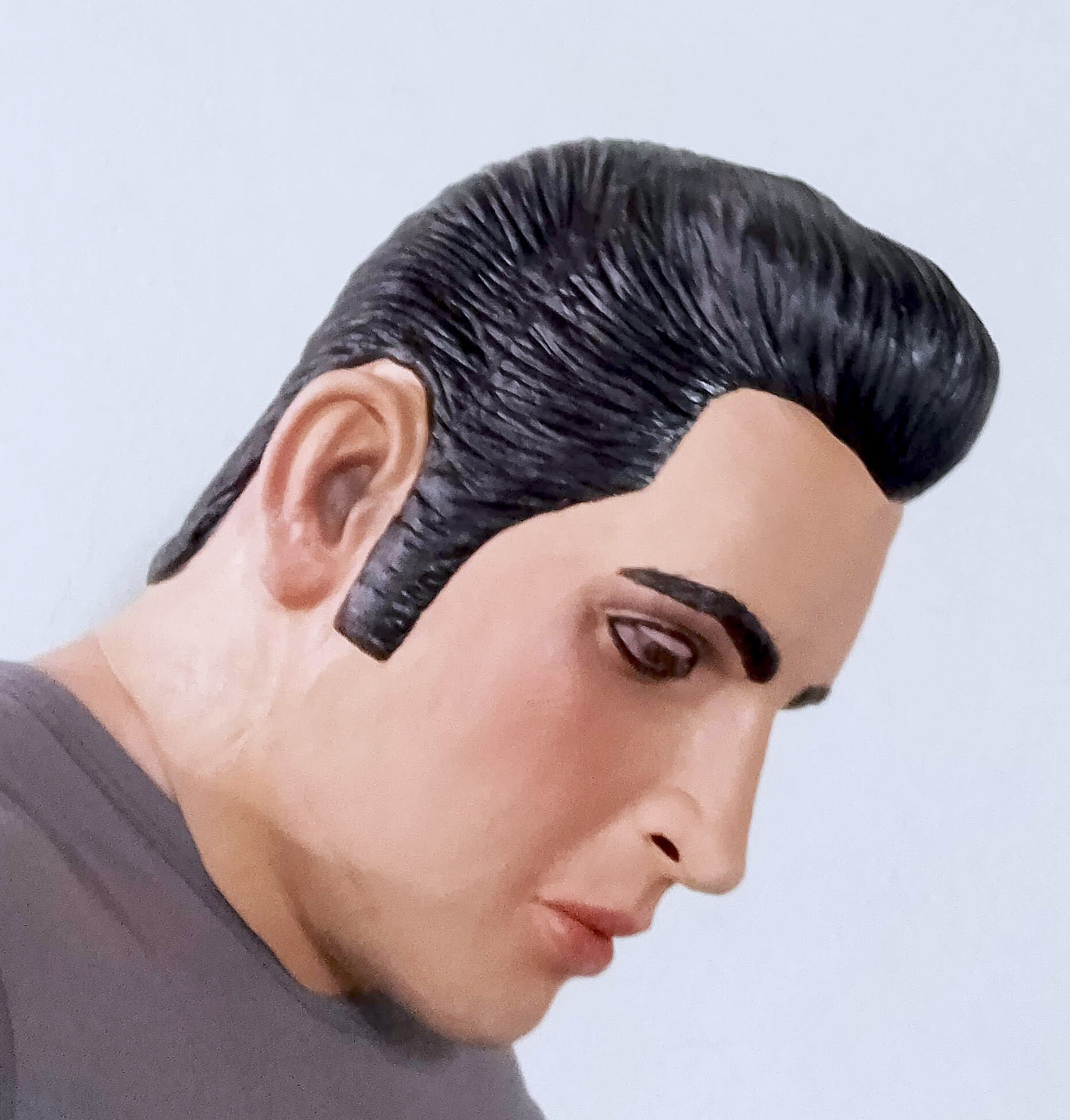 Elvis Presley Latex Mask, the King of Rock and Roll Cosplay, Costume ...