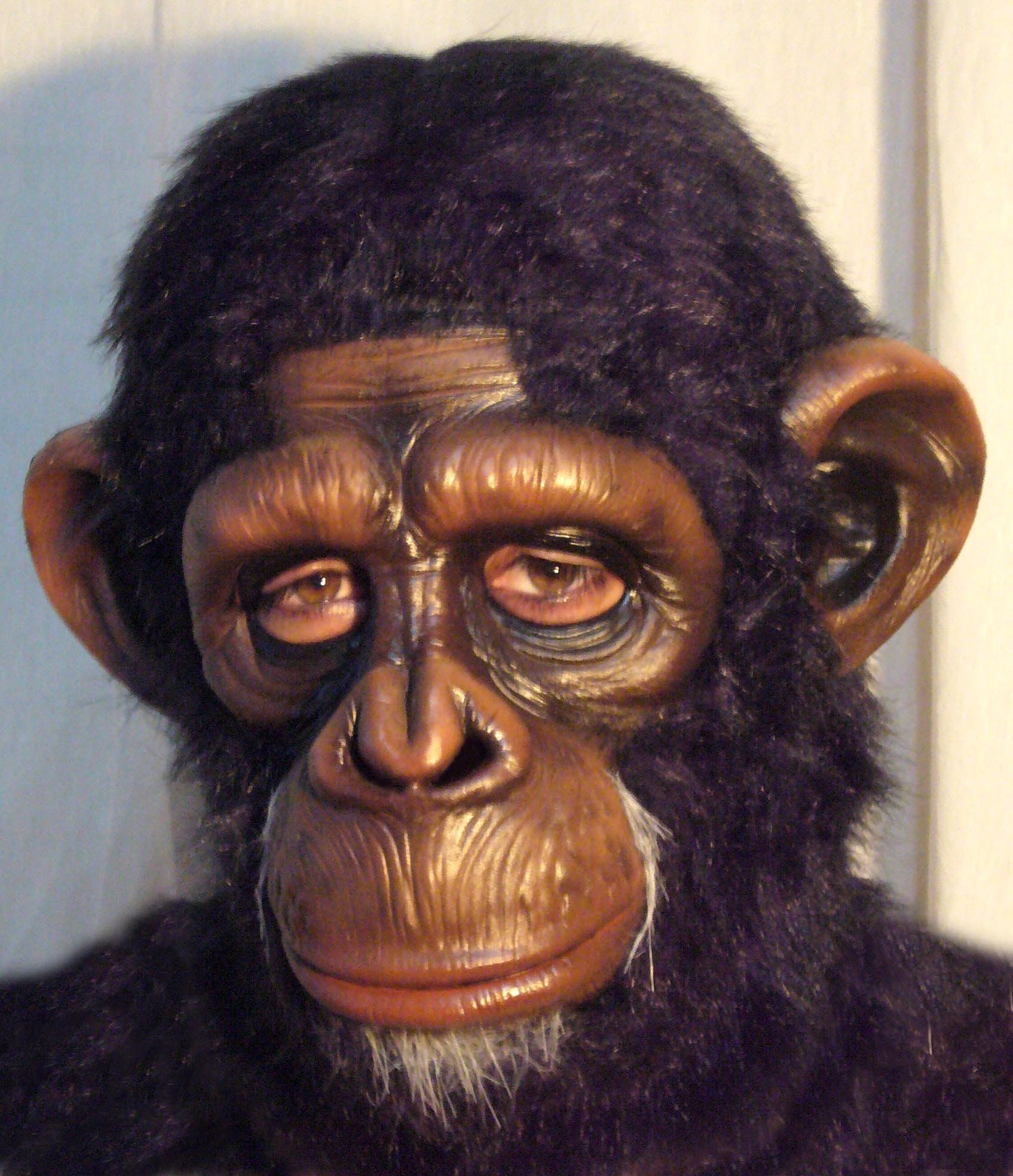 Chimp Latex Mask, Planet of the Apes, Primate Mask, Chimpanzee, Monkey ...