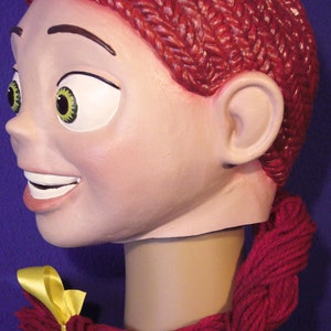 Jessie Toy Latex Mask, for Cowgirl Costume, Cosplay - Etsy