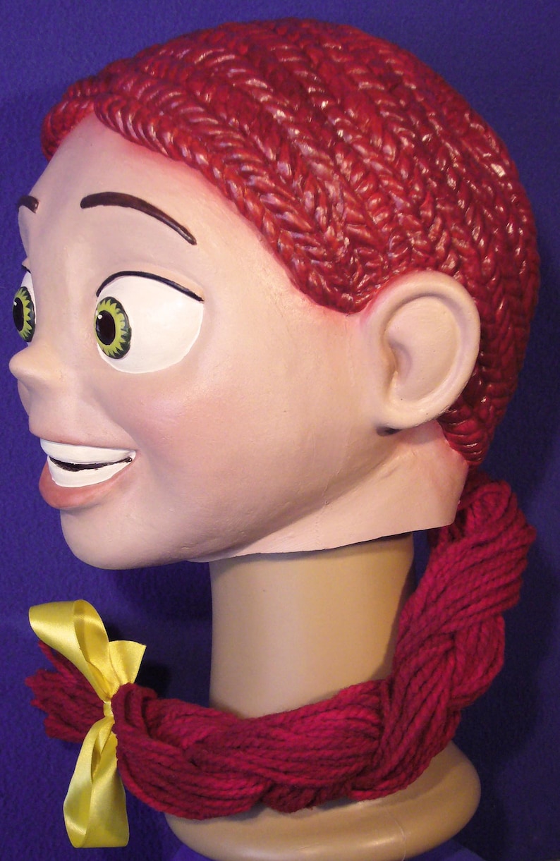 Jessie Toy Latex Mask for Cowgirl Costume Cosplay - Etsy