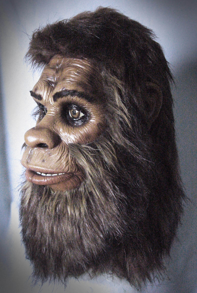 Bigfoot Mask Sasquatch Latex Mask Yeti Custome Forest - Etsy