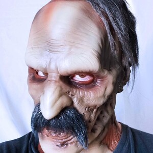 Count Orlok Latex Mask,nosferatu Mask, Vampire Cosplay, Horror Costume ...