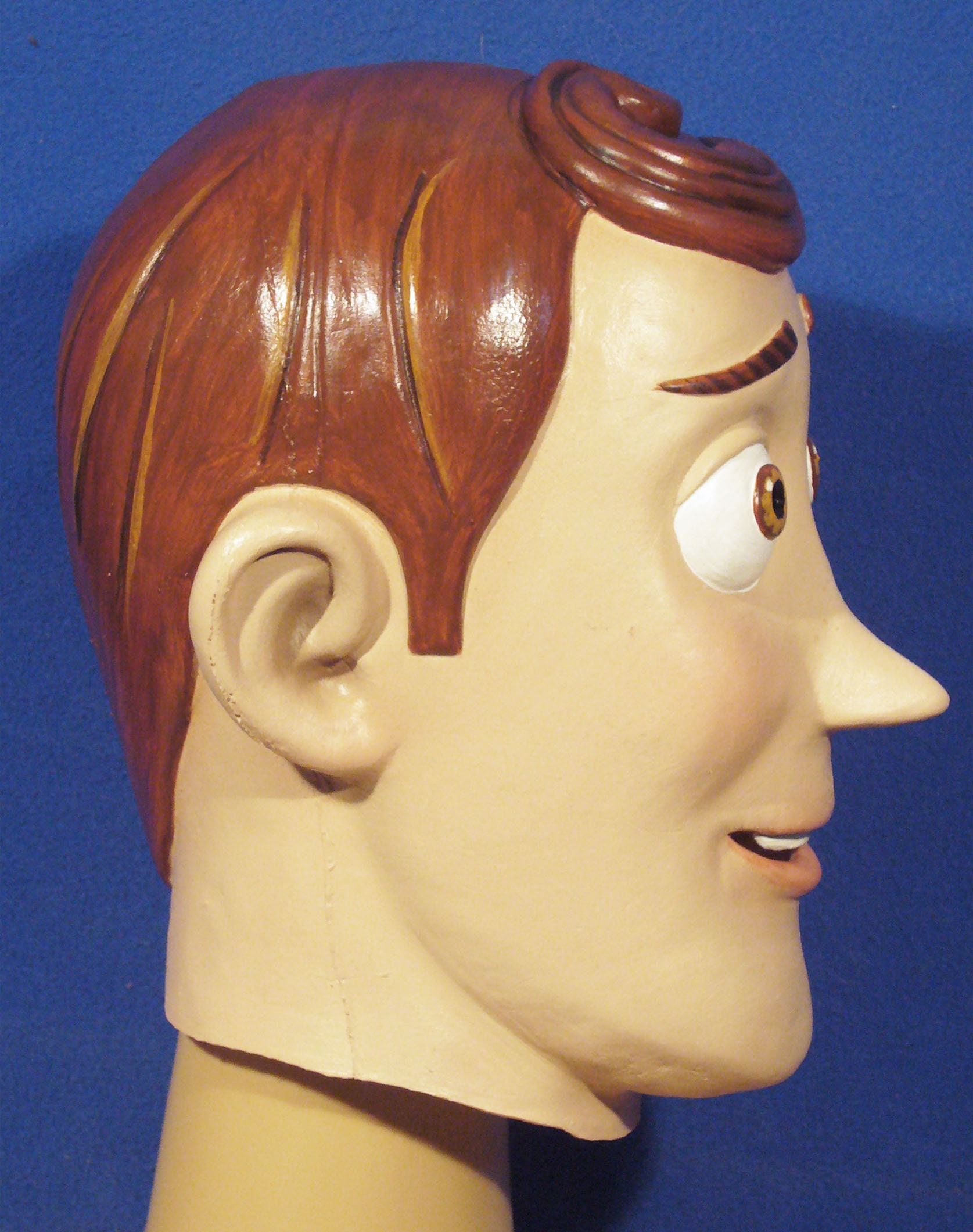 Sheriff Woody Latex Maske Für Spielzeug Story Kostüm Disney Etsy