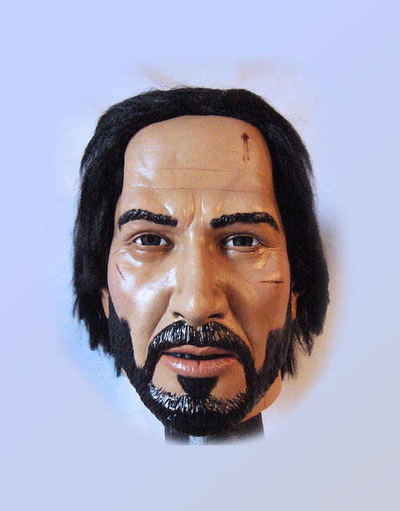 John W Latex Mask Bogeyman Custome Keanu Cosplay - Etsy