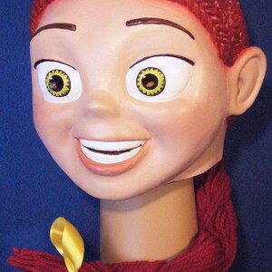 Jessie Toy Latex Mask, for Cowgirl Costume, Cosplay - Etsy