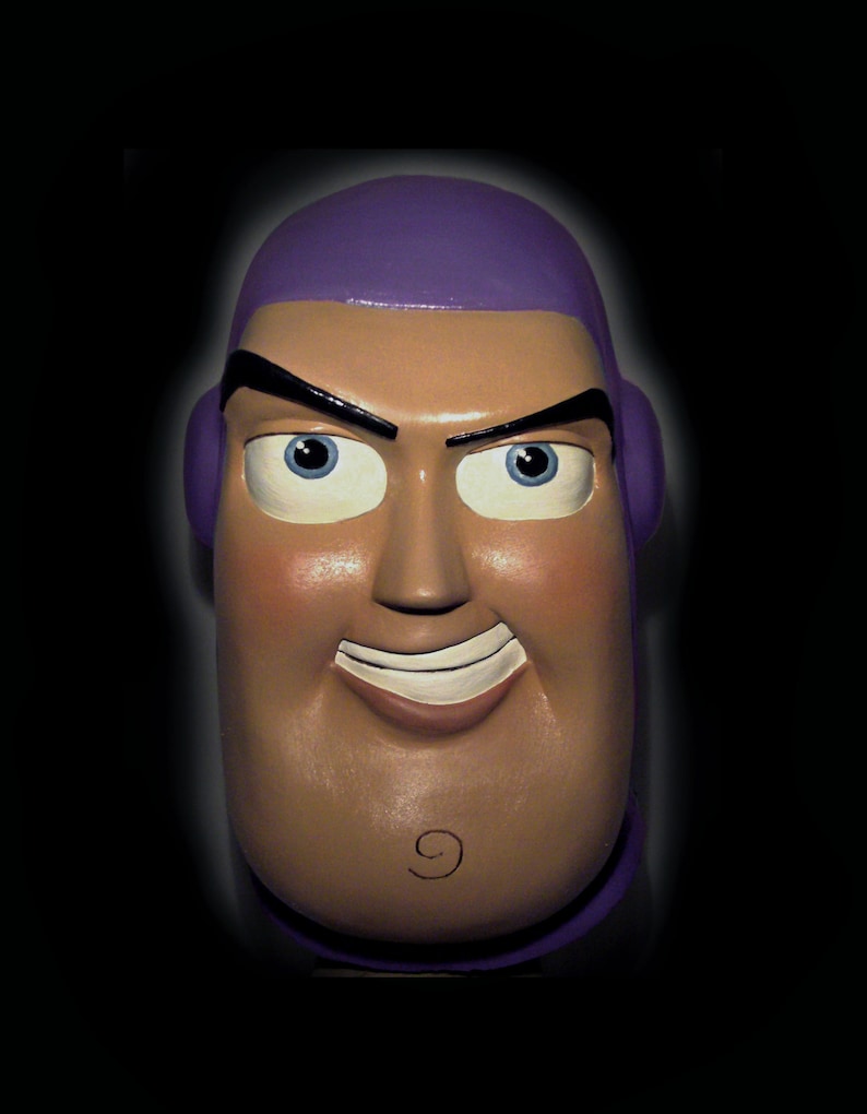 Buzz Lightyear Latex Mask, Star Command, Toy Costume, Space Ranger ...