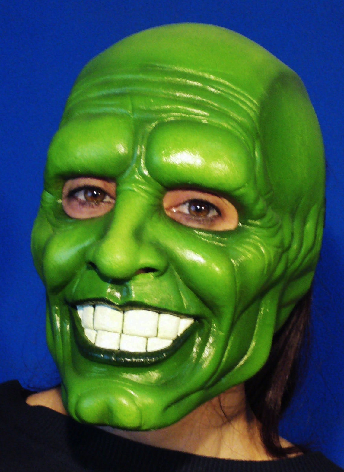 Mask Half Latex Mask Funny Costume Stanley Cosplay - Etsy