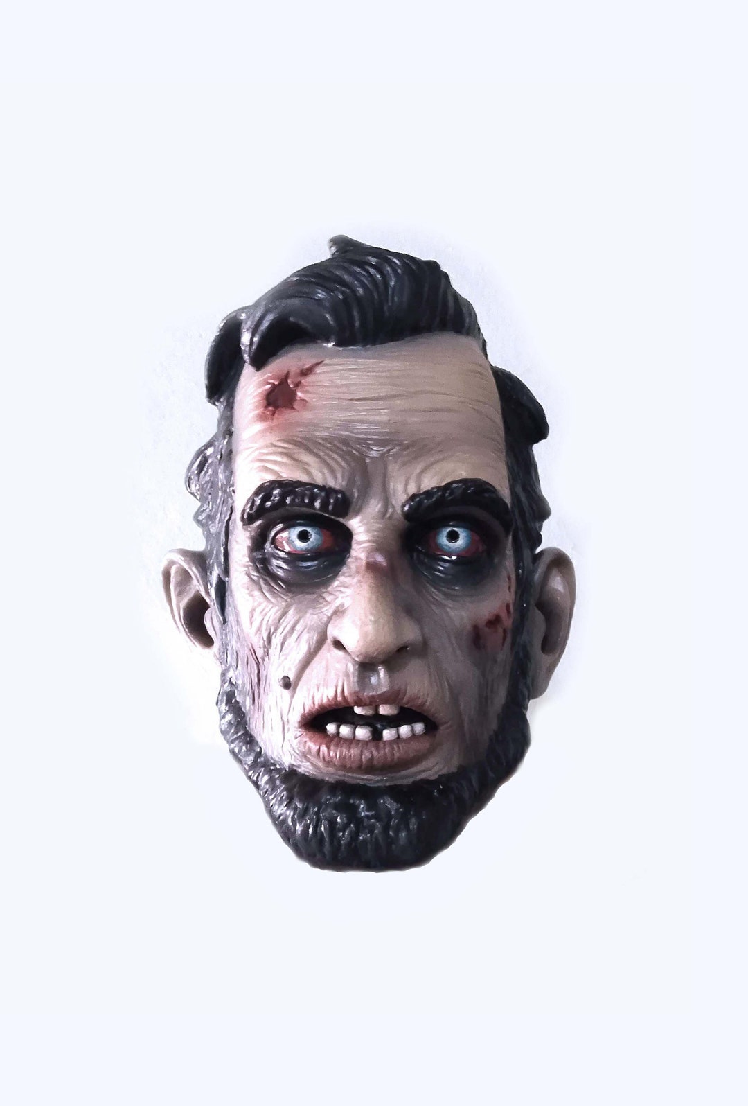 Abraham Lincoln Zombie Latex Mask, the Walking Abe, Zombie Presidents ...