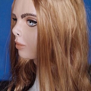 M3GAN Latex Mask, Megan Mask, Model 3 Generative Android, Robotic ...