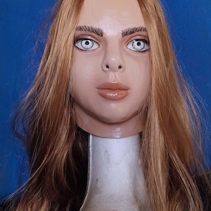 M3GAN Latex Mask, Megan Mask, Model 3 Generative Android, Robotic ...