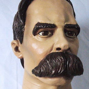 Nietzsche Latex Mask, Übermensch Mask, Existentialism, Zarathustra ...