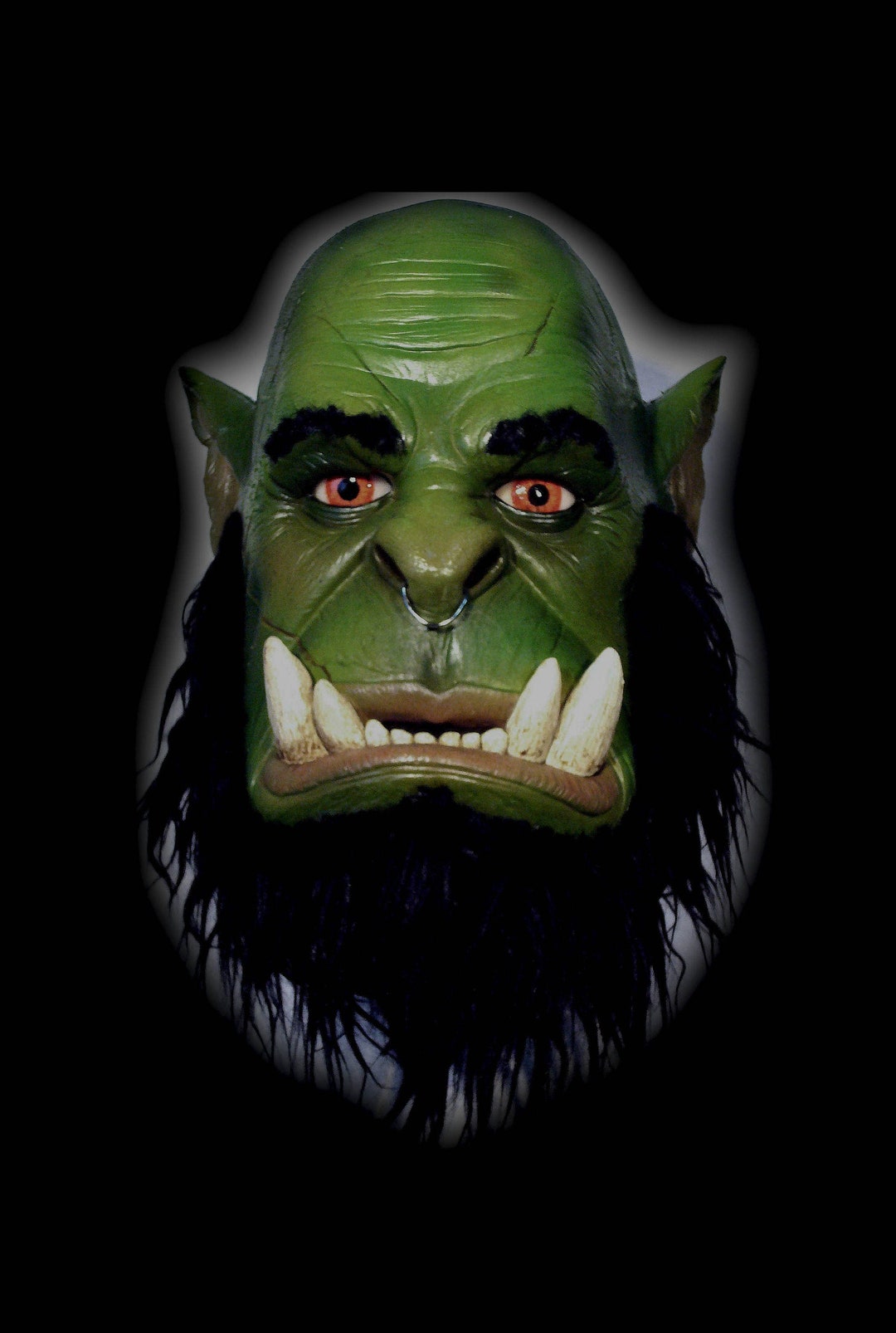 Ogre Latex Mask, World of War for Beast Fantasy Cosplay - Etsy