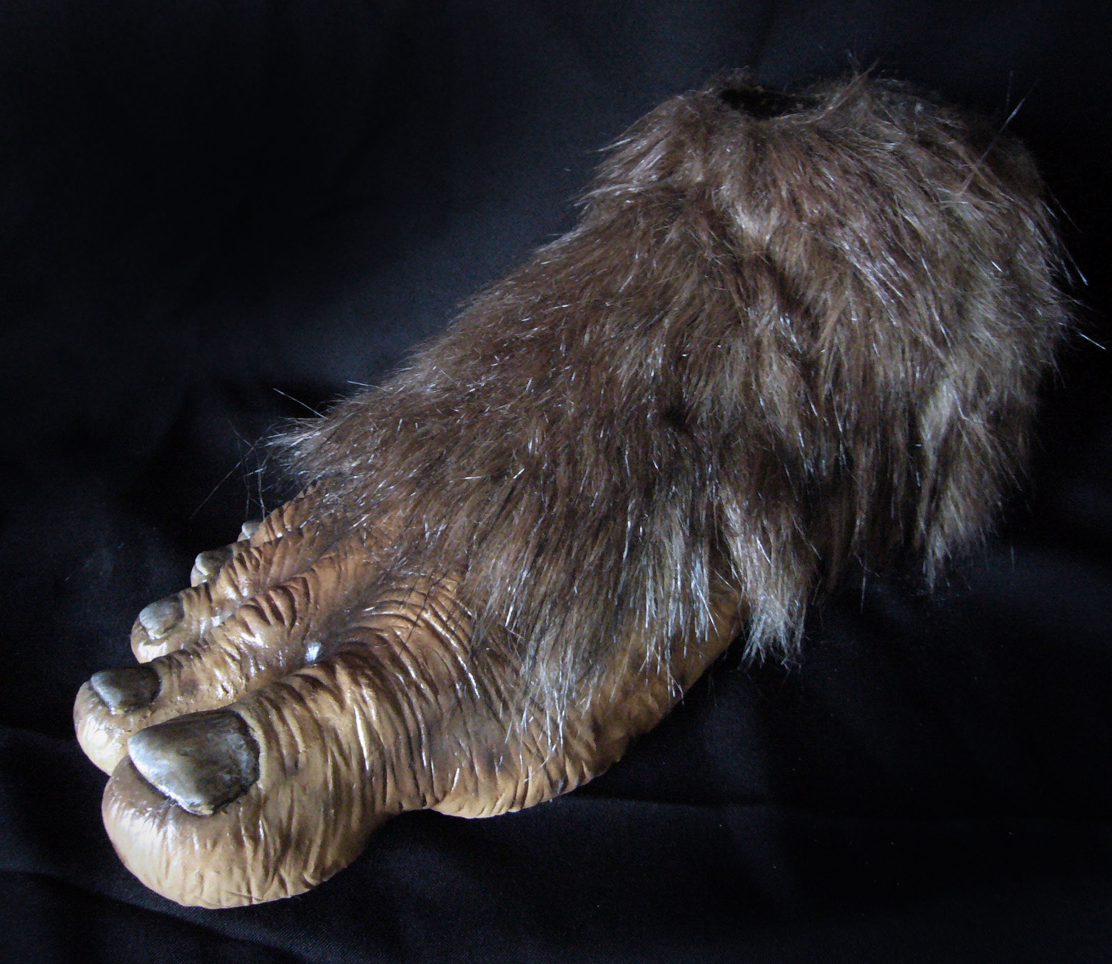 Bigfoot Latex Hand Gloves,(pair), Sasquatch, Yeti, Halloween Costume ...