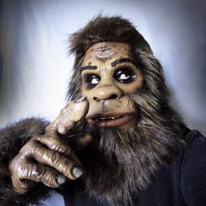 Bigfoot Latex Hand Gloves,(pair), Sasquatch, Yeti, Halloween Costume ...