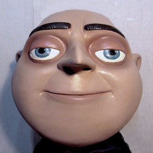 Despicable Me Latex Mask, Felonius Gru Mask, Villan Costume, Cosplay - Etsy