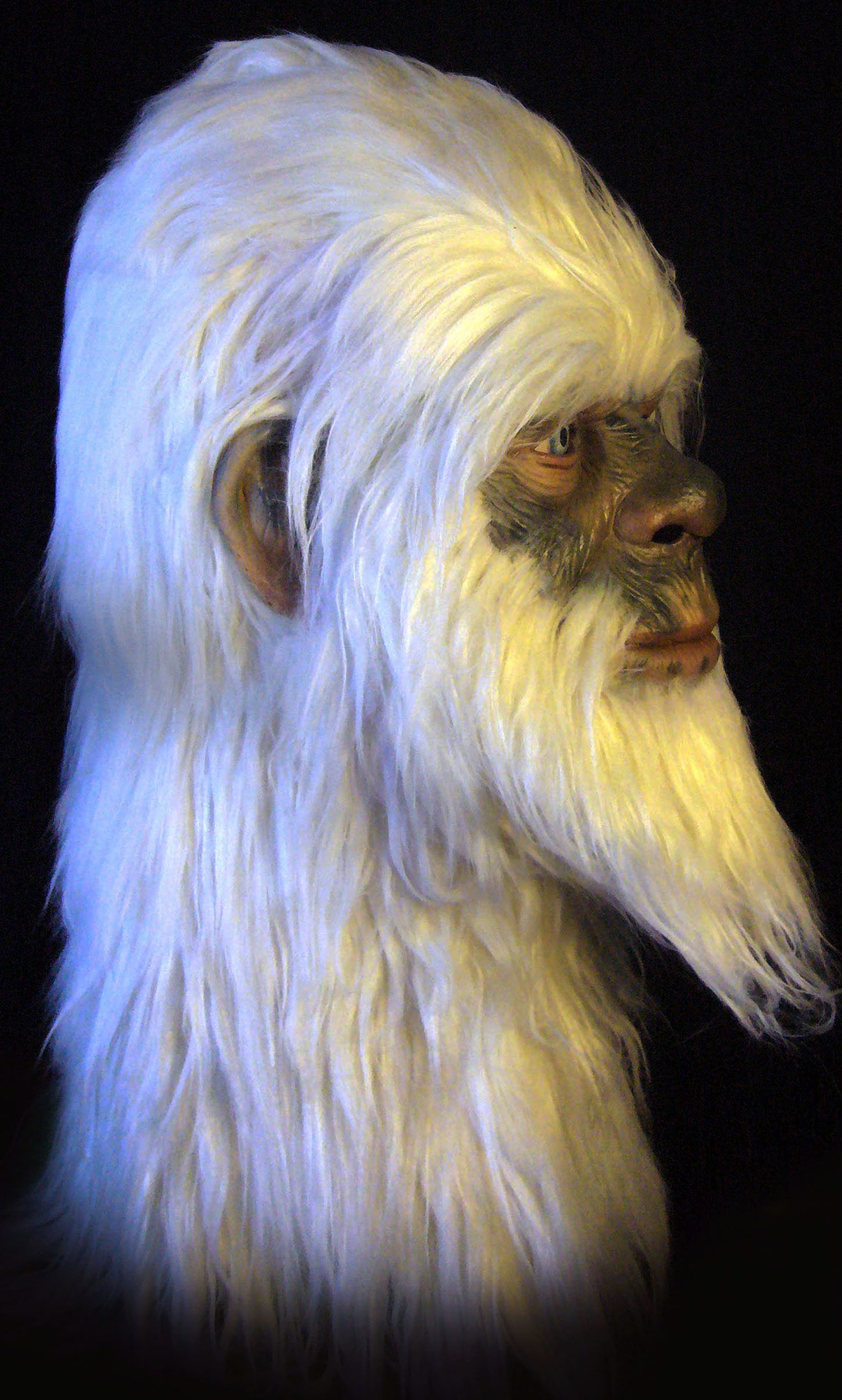 Yeti Latex Mask Abominable Snowman Mask Rakshasa Custome - Etsy