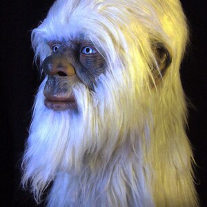Yeti Latex Mask, Abominable Snowman Mask, Rakshasa Custome, Squatch ...