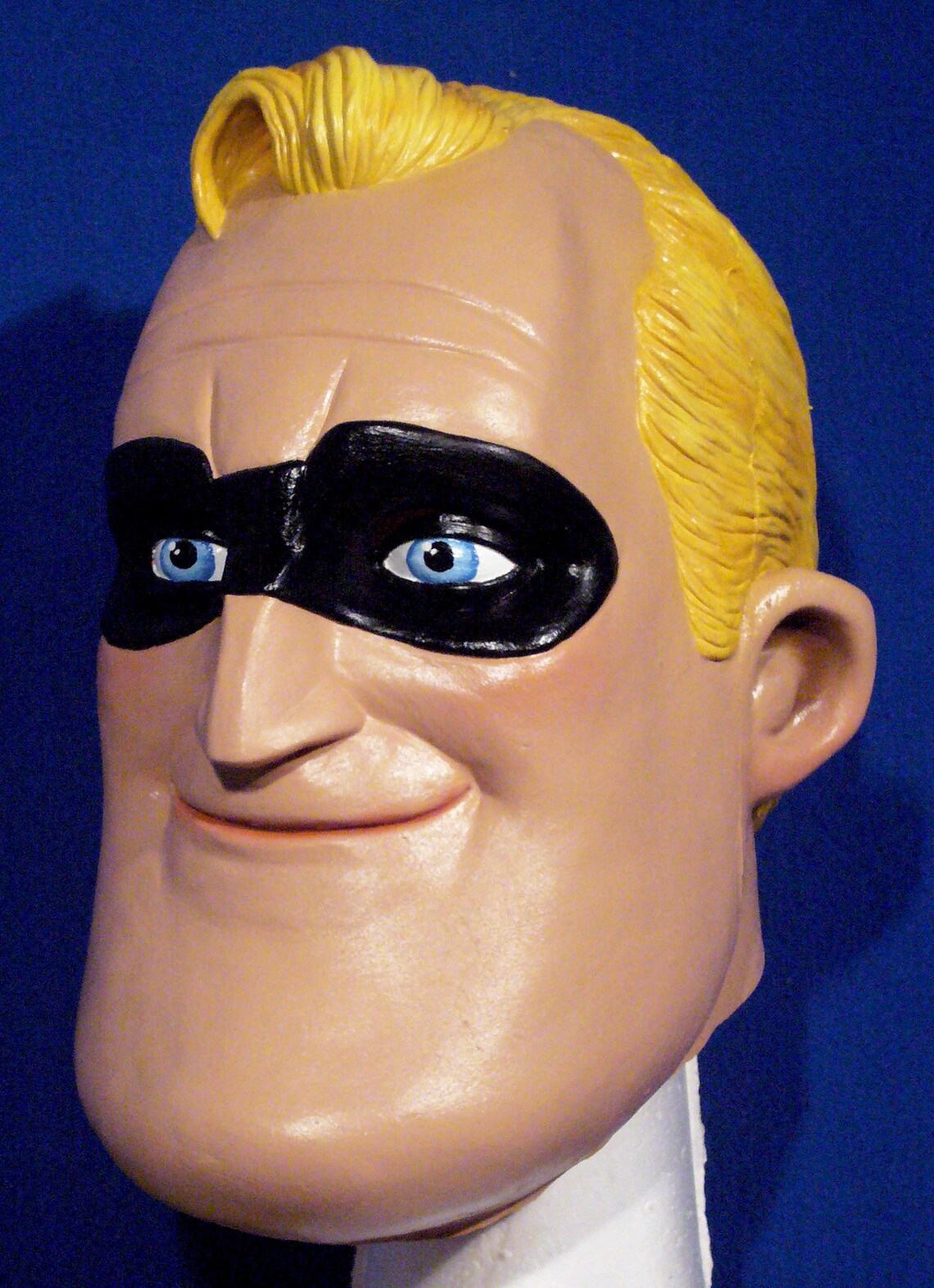 Mr. Amazing Latex Mask Bob Mask Superhero Custome Cosplay - Etsy