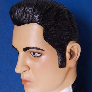 Elvis Presley Latex Mask, the King of Rock and Roll Cosplay, Costume ...