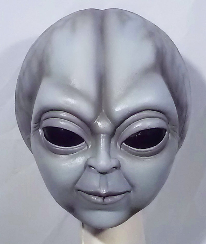 Alien Latex Mask, Extra Terrestrial, Halloween Costume Accessory - Etsy