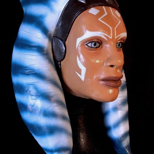 Asoka Latex Mask, Star Jedi Custome, Cosplay. - Etsy