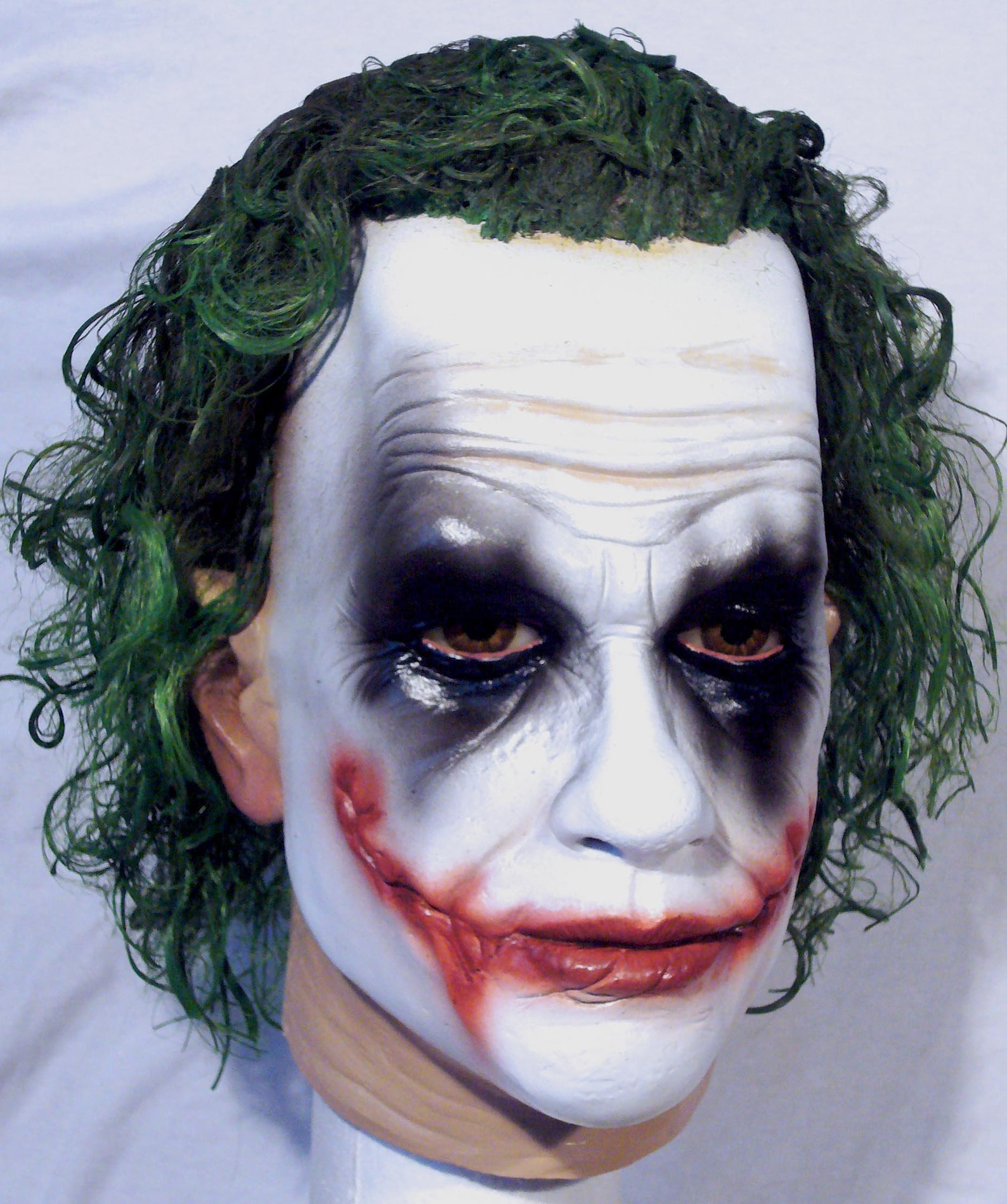 Joker Latex Mask Batman Dark Knight Movie Guasón Mask Heath | Etsy