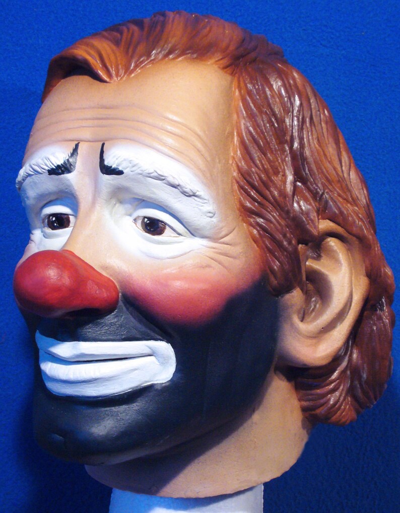 Emmett Latex Mask W Willie Emmet Clown Mask Comedian - Etsy