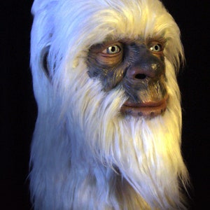 Yeti Latex Mask, Abominable Snowman Mask, Rakshasa Custome, Squatch ...