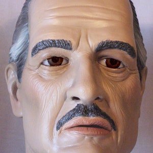 Godfather Latex Mask, Mob Boss, Gangsters Movie, Mafia Cosplay, Costume ...