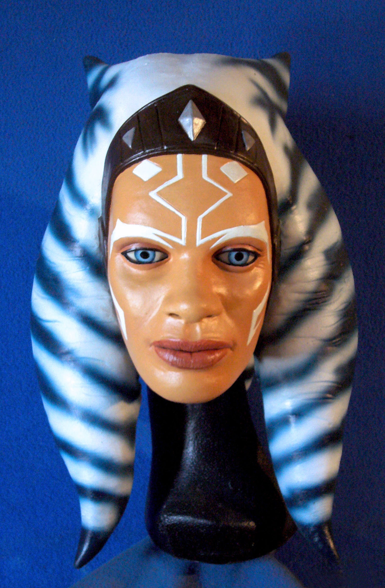 Asoka Latex Mask Star Jedi Custome Cosplay. - Etsy