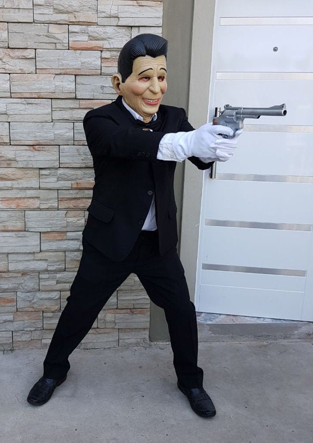 Ronald Reagan, Point Break, Latex Mask, Bank Robbery, President Mask ...