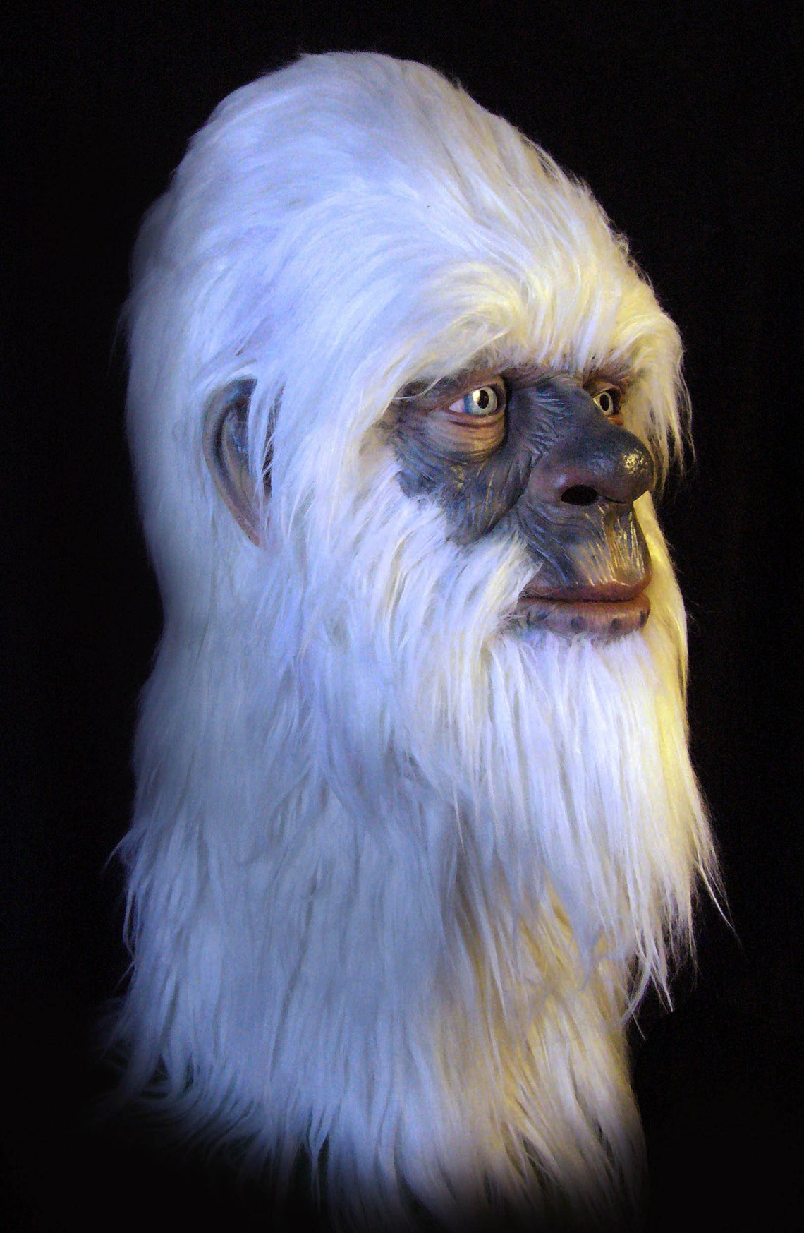 Yeti Latex Mask Abominable Snowman Mask Rakshasa Custome - Etsy
