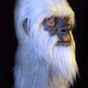 Yeti Latex Mask, Abominable Snowman Mask, Rakshasa Custome, Squatch ...