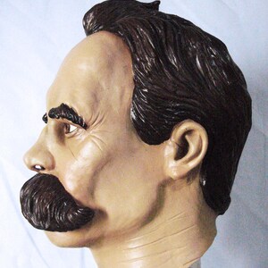 Nietzsche Latex Mask, Übermensch Mask, Existentialism, Zarathustra ...