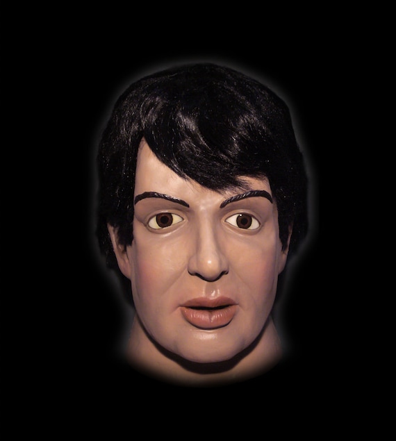 Paul Mc Latex Mask Rock and Roll Musician Fab Four Hey - Etsy