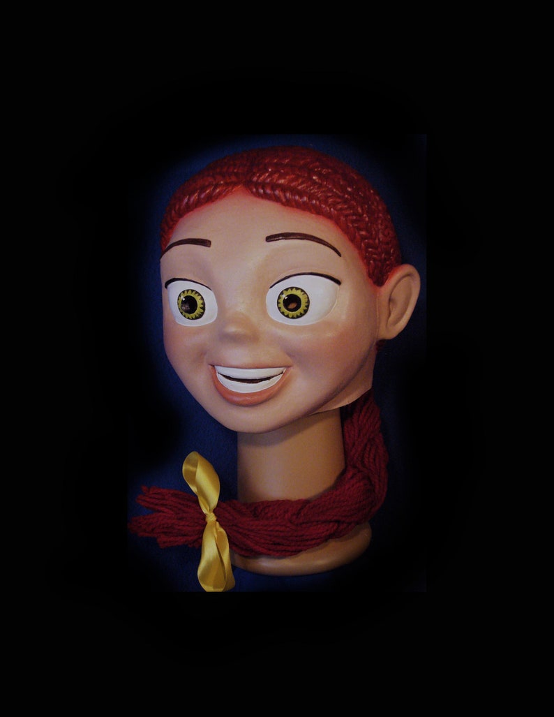Jessie Toy Latex Mask, for Cowgirl Costume, Cosplay - Etsy