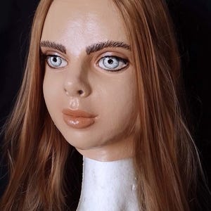 M3GAN Latex Mask, Megan Mask, Model 3 Generative Android, Robotic ...