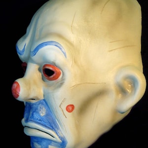 Clown Joker Bank Robbery Latex Mask, Cosplay Comics Halloween Costume ...