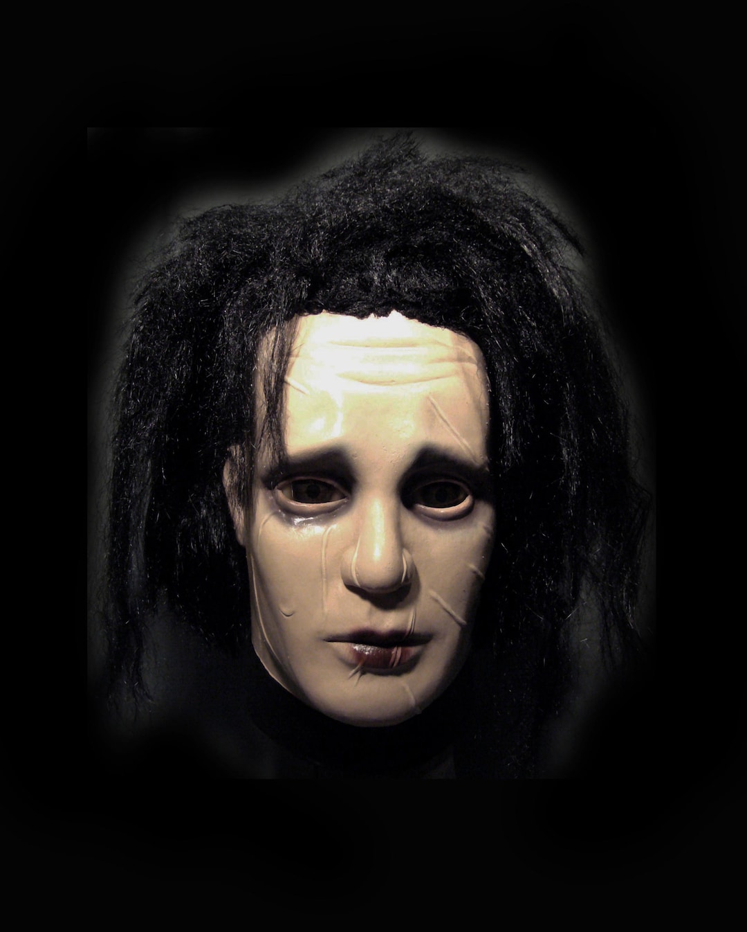 Edward Scissors Latex Mask, Halloween Prop, Dark Cosplay - Etsy