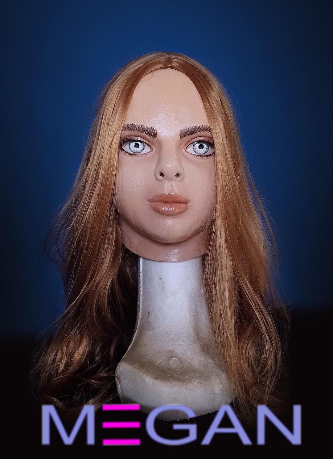 M3GAN Latex Mask, Megan Mask, Model 3 Generative Android, Robotic ...