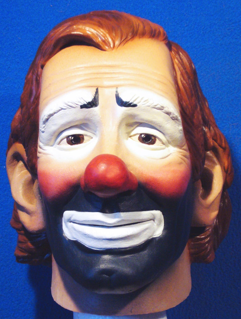Emmett Latex Mask W Willie Emmet Clown Mask Comedian - Etsy