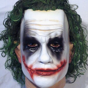 Joker Latex Mask, Joker Mask, Clown, Prankster, Cosplay - Etsy